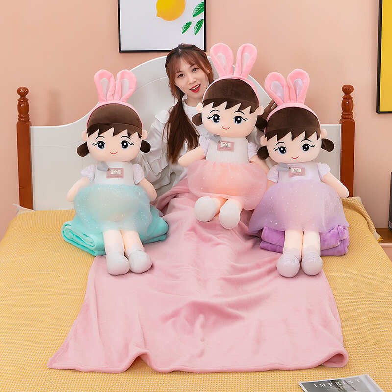 Angel Girl Doll Plush Toy Kawaii Children Girl Doll Appease Doll Toy